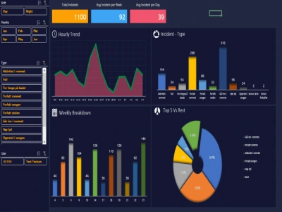 Dynamic and an interactive Excel Dashboard | Upwork