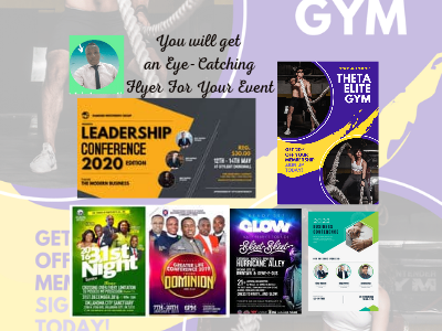 An Eye-Catching Flyer For Your Event | Upwork