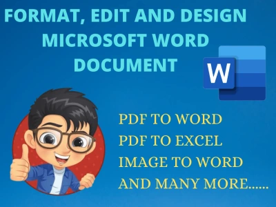 Convert pdf to word, excel, data entry and pdf conversion | Upwork