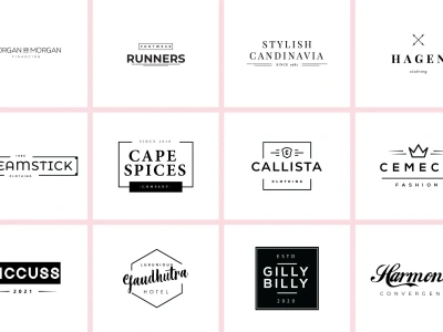 Geta unique letter mark business logo | Upwork