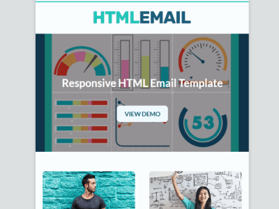 Mobile & dark mode friendly HTML email template | Upwork