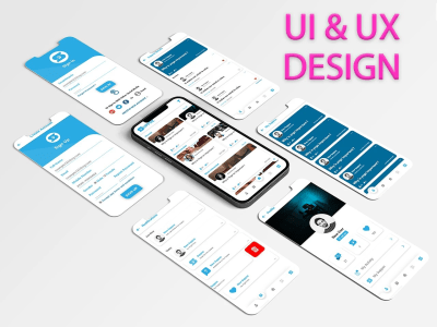 Professional stunning mobile UX/UI with animated prototype | Upwork