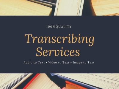 Your audio or video file transcribed into clean or full verbatim ...