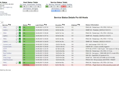 A network and server monitoring solution using Nagios Core | Upwork