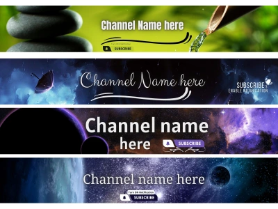 Meditation youtube channel Banner cover image | Upwork