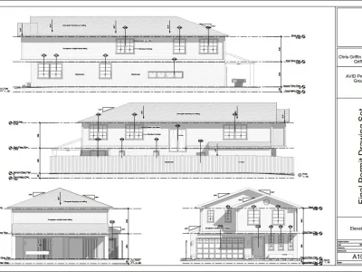 A complete set of drawing in Revit / Autocad | Upwork