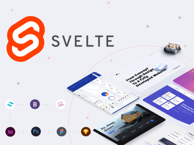A responsive Svelte.js & SvelteKIT web application converted from Design | Upwork