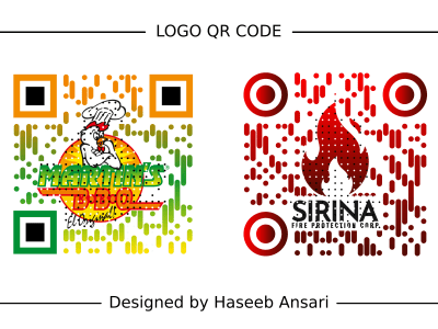 Custome QR Code with your logo | Upwork