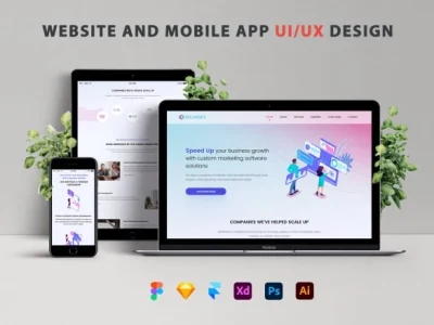 Website UI UX or mobile app UI UX design | Upwork