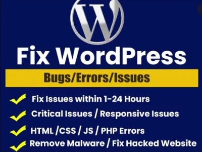 A WordPress Website Customization and Responsive Issue and bug Fix | Upwork