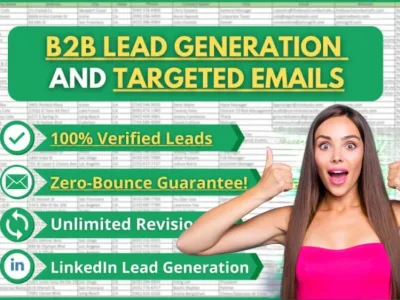 Laser-targeted B2B lead generations and targeted list in any Industry ...