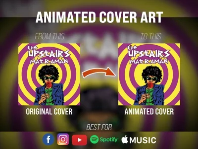 An Animated cover art for your album or mixtape | Upwork