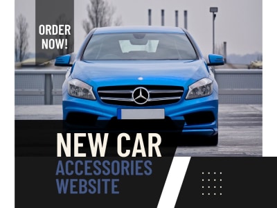 A well designed car accessories website | Upwork