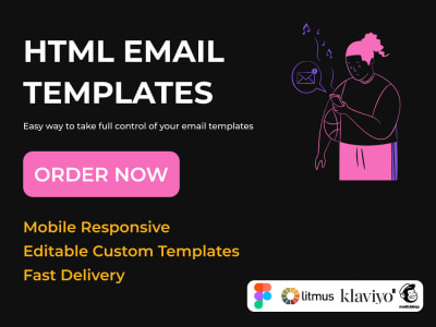 Responsive HTML Email Templates in Figma | Upwork