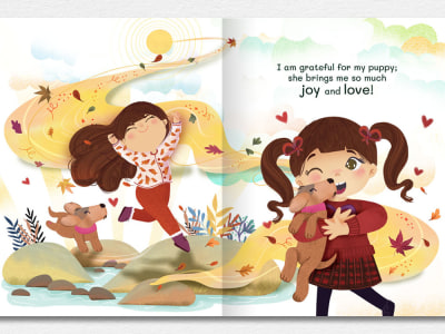 25 Pages + Cover Illustration for your Storybook | Upwork
