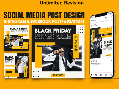 Stunning and creative social media post design ads, fb, ig | Upwork