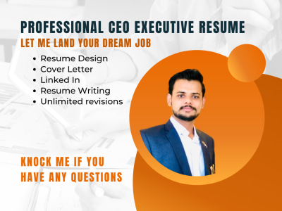 Professional CEO executive resume | Upwork