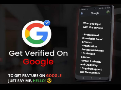 A verified an approved google knowledge panel for personal and brand. | Upwork