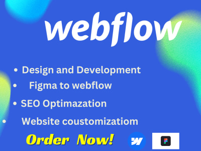 Webflow expert, webflow website designer & developer ,figma to webflow | Upwork