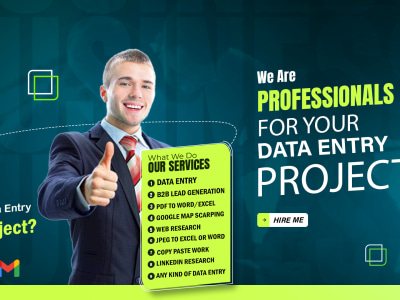 Your data entry project 100% accurate | Upwork
