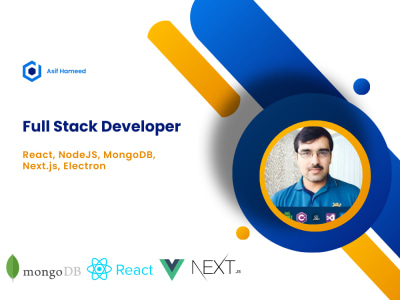 REACT, NODEJS, MongoDB, Next.js, electron Full Stack web app | Upwork