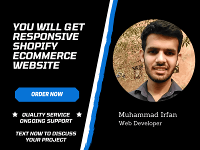 Responsive shopify ecommerce website | Upwork