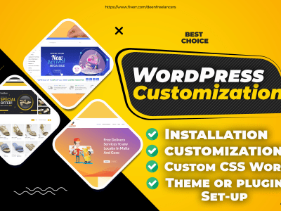WordPress installation, theme or plugin setup and customization | Upwork