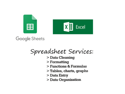 A Data Cleaning service for your Google Sheets and Excel | Upwork