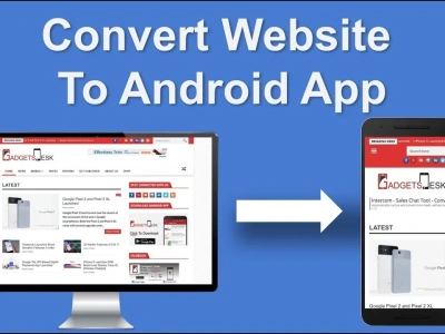 Convert Website into a Native Android App with Modern UI | Upwork