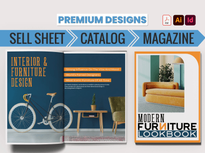 A modern product catalog, magazine or sell sheet | Upwork