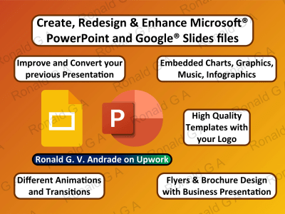 A new, redesigned and enhanced Microsoft® PowerPoint or Google® Slides ...