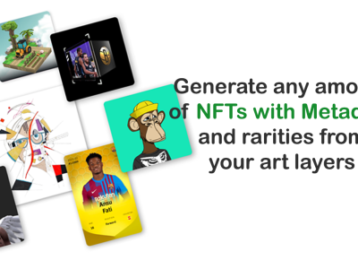 An nft art collection generated with metadata and rarity | Upwork