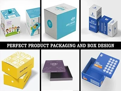 Create unique packaging and box design | Upwork