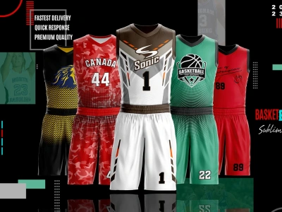 Sportswear design Basketball Uniform 3D Mockup | Upwork
