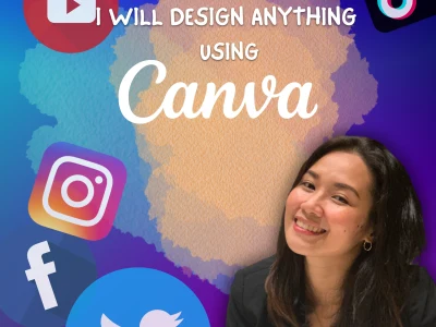 Anything designed using canva | Upwork
