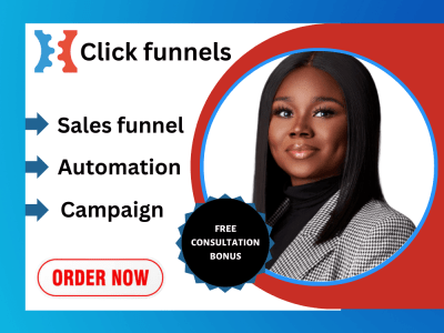 Your click funnels sales funnel, campaign, automation and landing page ...