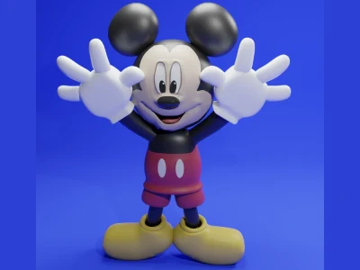 A 3d Cartoon Character Model for 3D Printing | Upwork