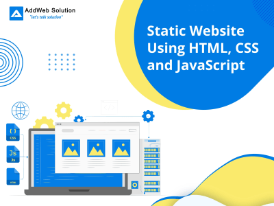 A static website using HTML/CSS/JS | Upwork