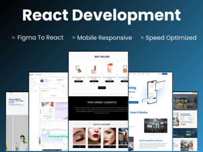 React Custom Web Application | Front end ninja | Figma to React | Upwork