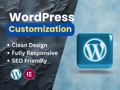 Website customization | WordPress customization | Elementor designer | Upwork