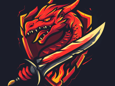 Fantasy, rpg, sci fi, medieval game logo | Upwork