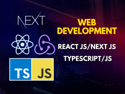 Next.js Development | Front End Development | Figma to React.js/Next.js | Upwork