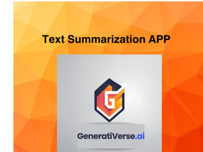 Text Summarization App integrated with langchain and openai | Upwork