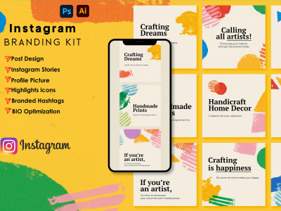 A visionary Instagram branding kit and Instagram post. | Upwork