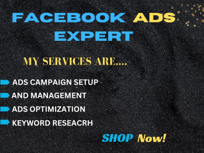 Facebook Ads expert | Facebook Ads Campaign Setup and Facebook Ads ...