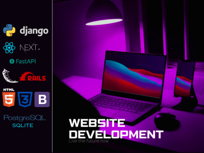A website using python, django, react | Upwork