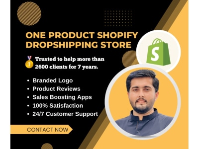A Passive Income One Product Dropshipping Shopify Store | Shopify ...