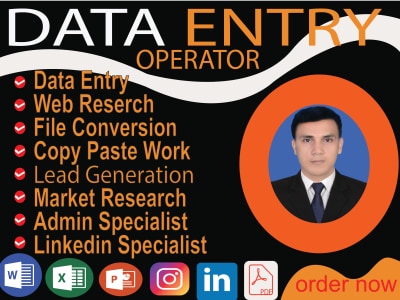 Data entry, PDF conversion, b2b lead generation | Upwork