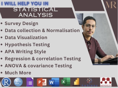 Help in Research Statistical analysis using softwares | Upwork
