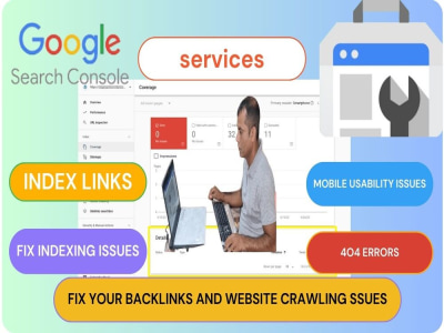 Page index, technical SEO and fix google search console coverage errors | Upwork